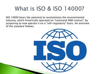 ISO 14000 Standards | PPTX