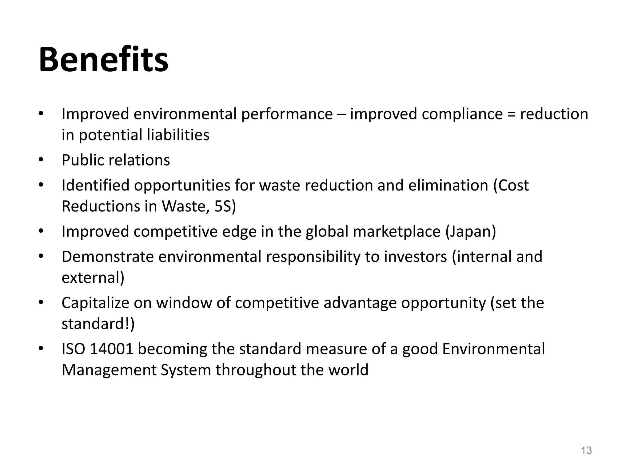 ISO 14001 Environmental Management | PPTX