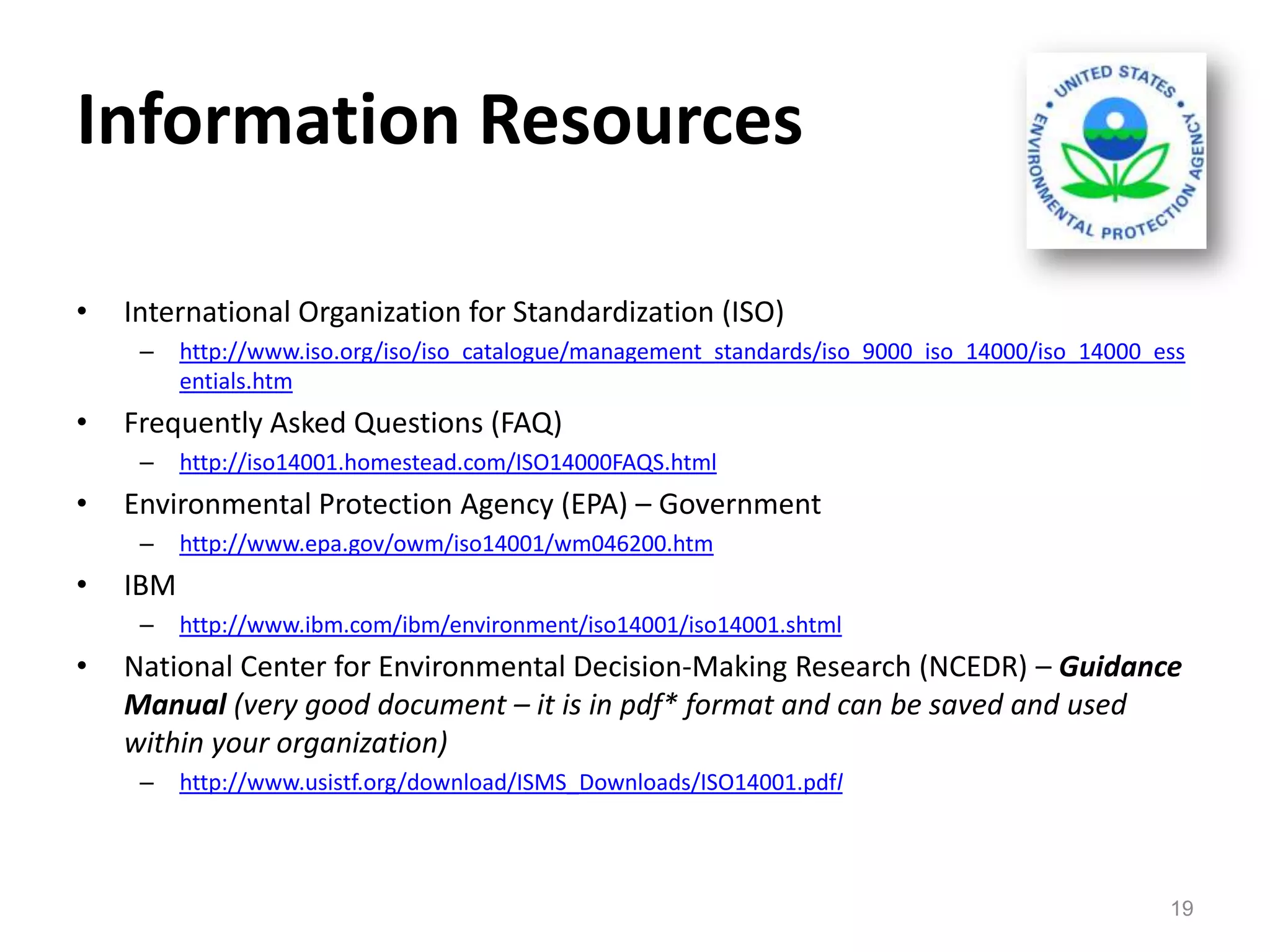 ISO 14001 Environmental Management | PPTX