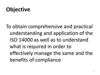 ISO 14001 Environmental Management | PPTX