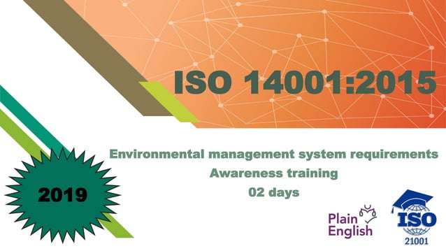 Iso 14001:2015 -Environmental management system requirements | PPT