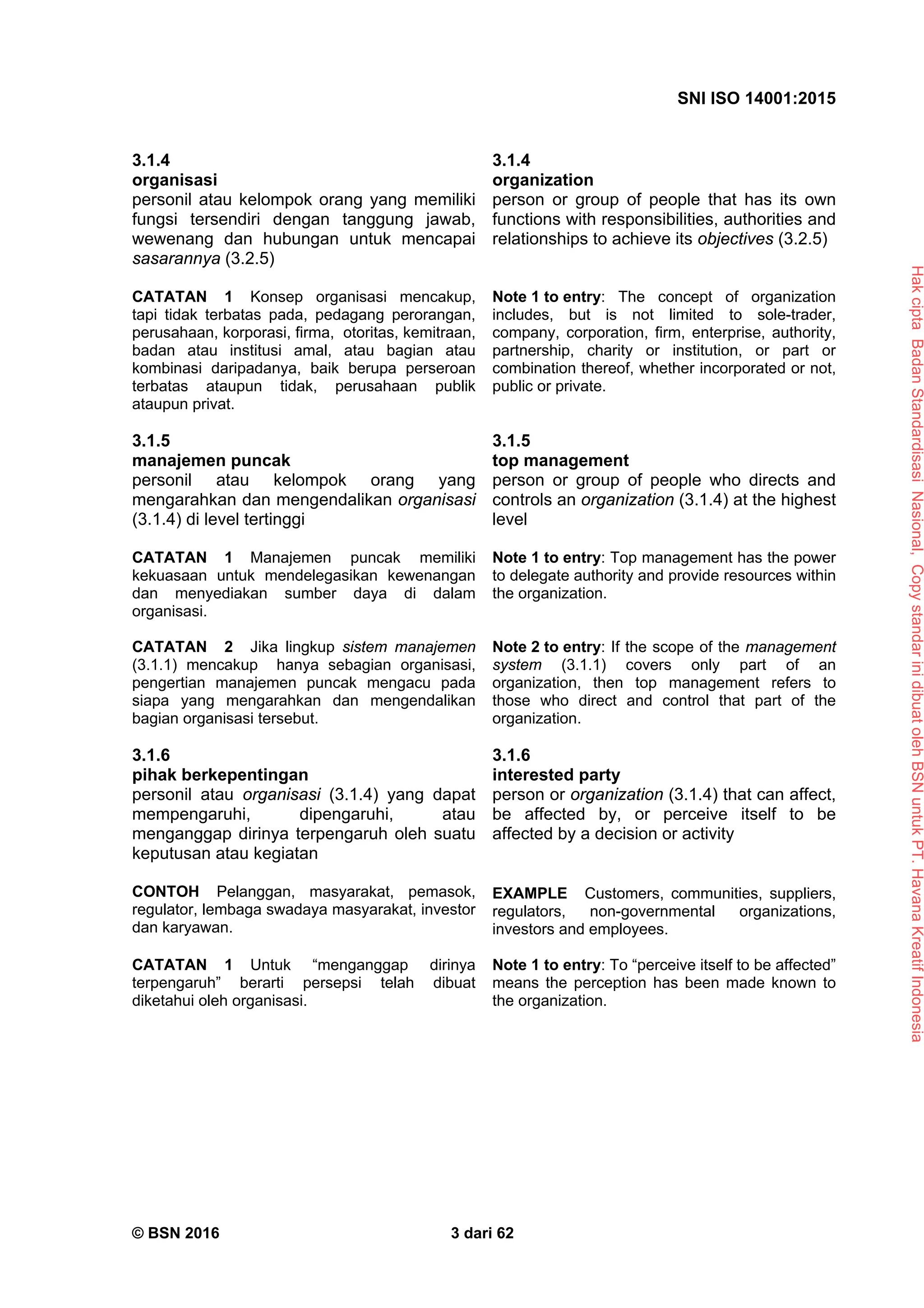 ISO 14001-2015 Sistem Manajemen Lingkungan - Persyaratan dengan panduan ...