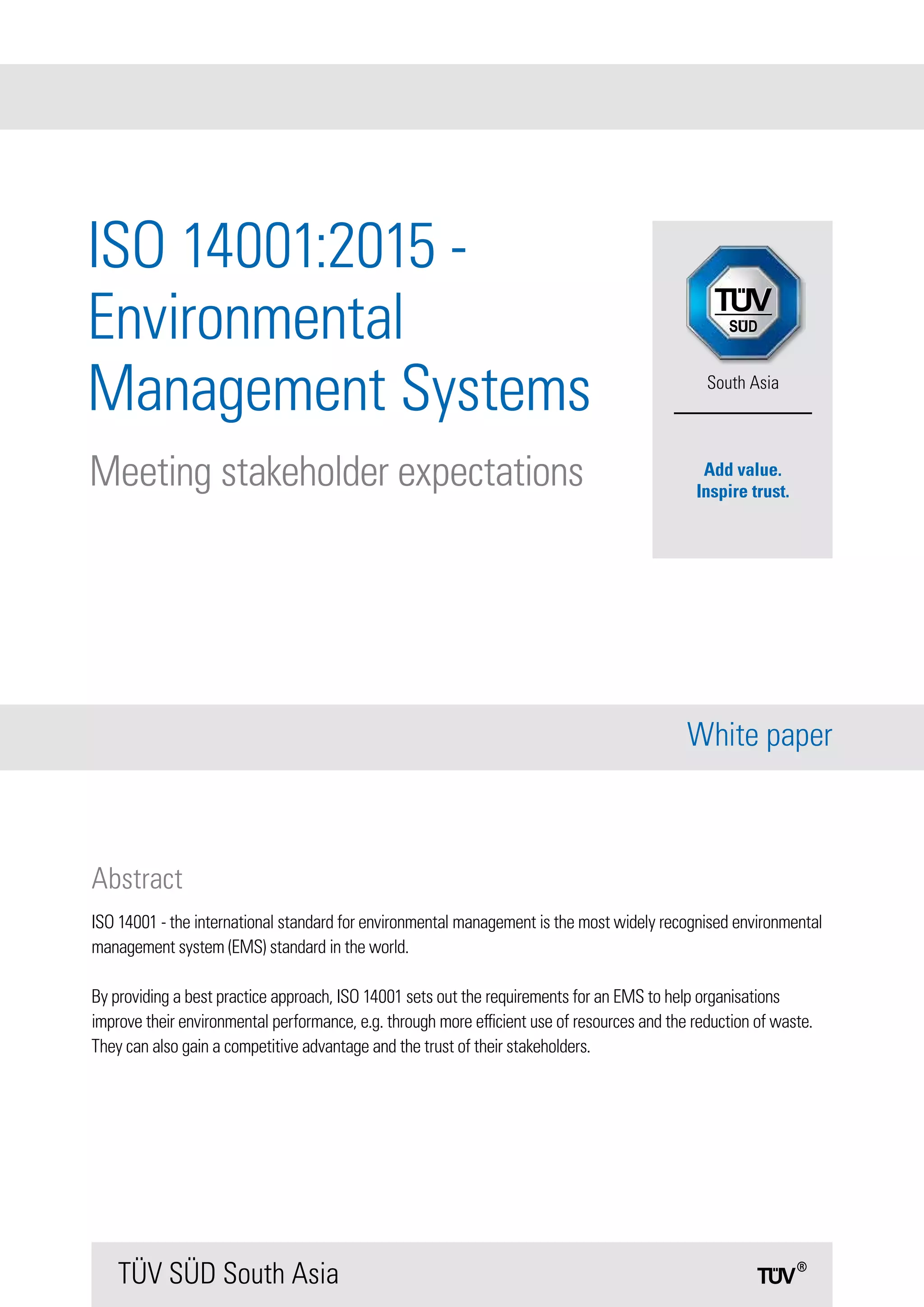 ISO 14001_2015 | PDF