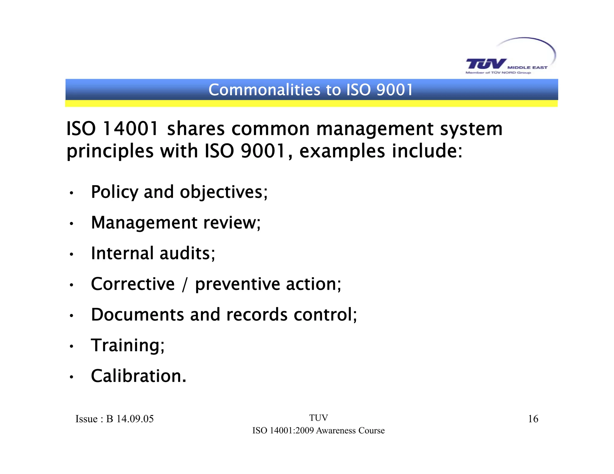 Iso 14001 awareness training | PDF