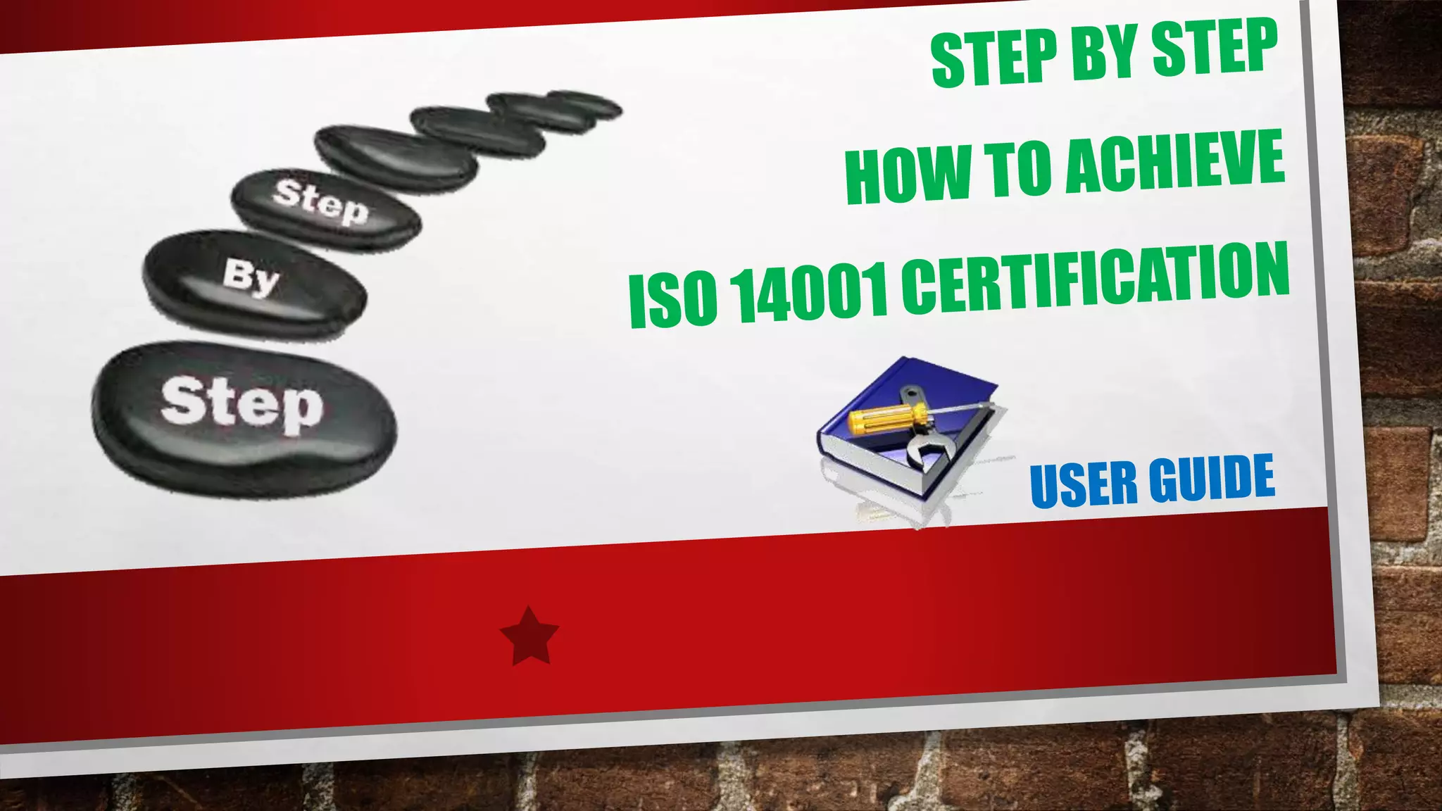 Environment Management System - ISO 14001 Certification - user's guide | PPT