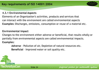 Iso 14001 environment management system | PDF