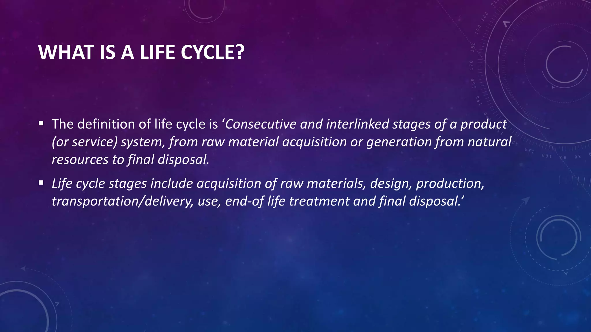 ISO 14001 life cycle assessment | PPTX