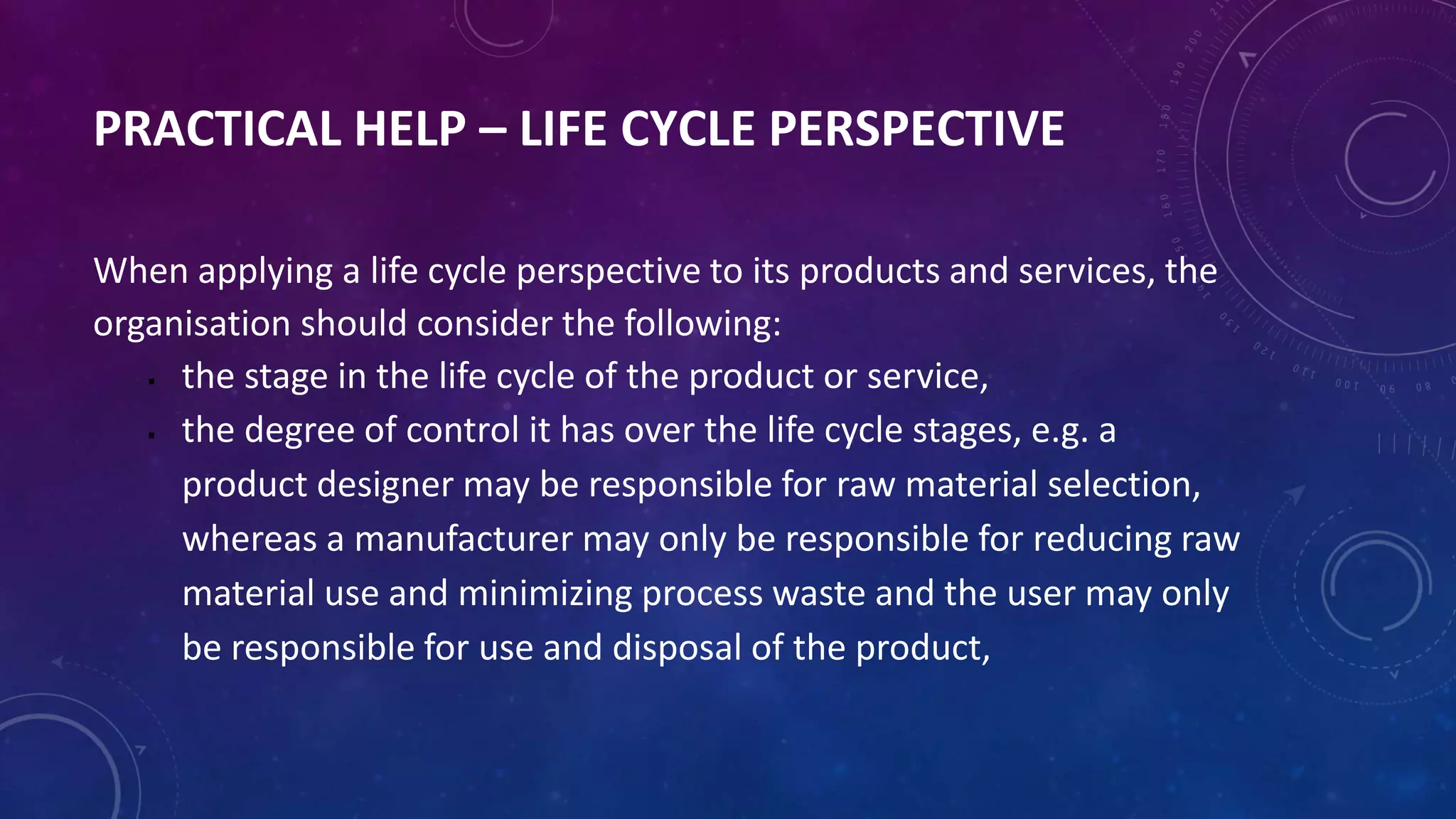 ISO 14001 life cycle assessment | PPTX