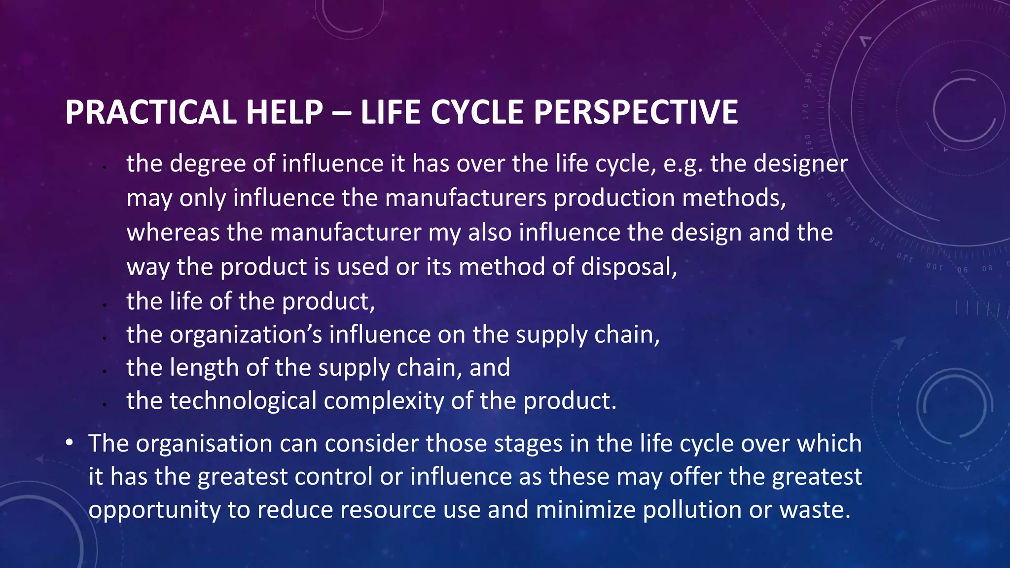 ISO 14001 life cycle assessment | PPTX