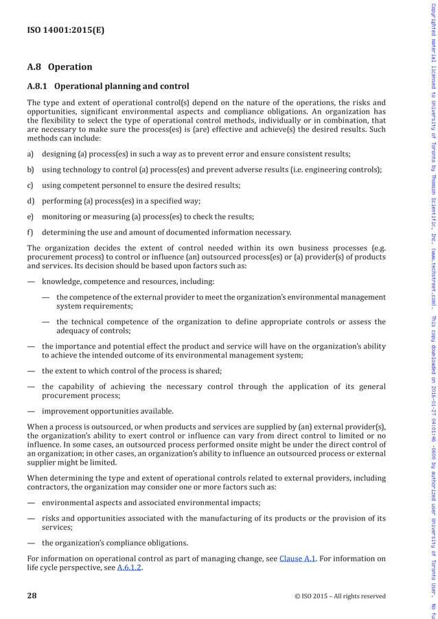 ISO Environmental management system standard | PDF