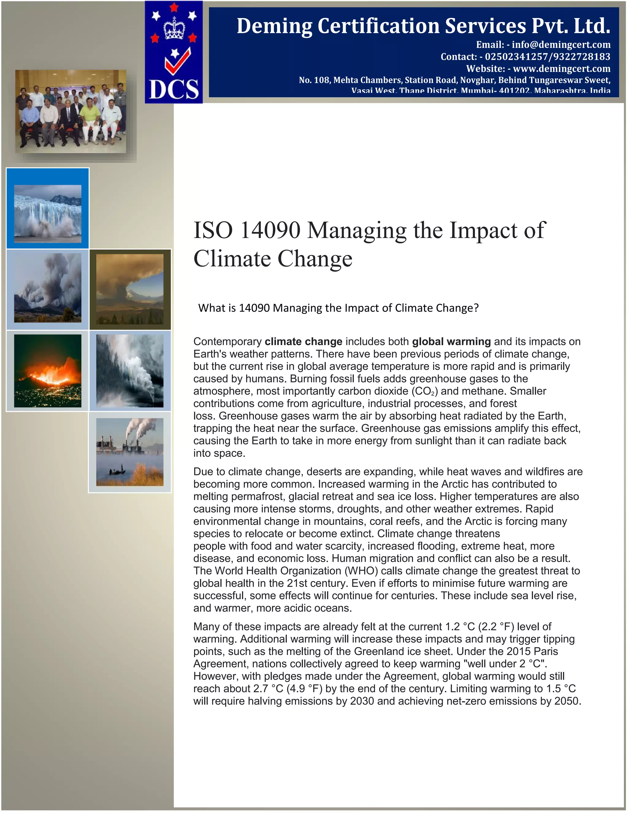 Iso 14090 Managing The Impact of Climate Change.pdf