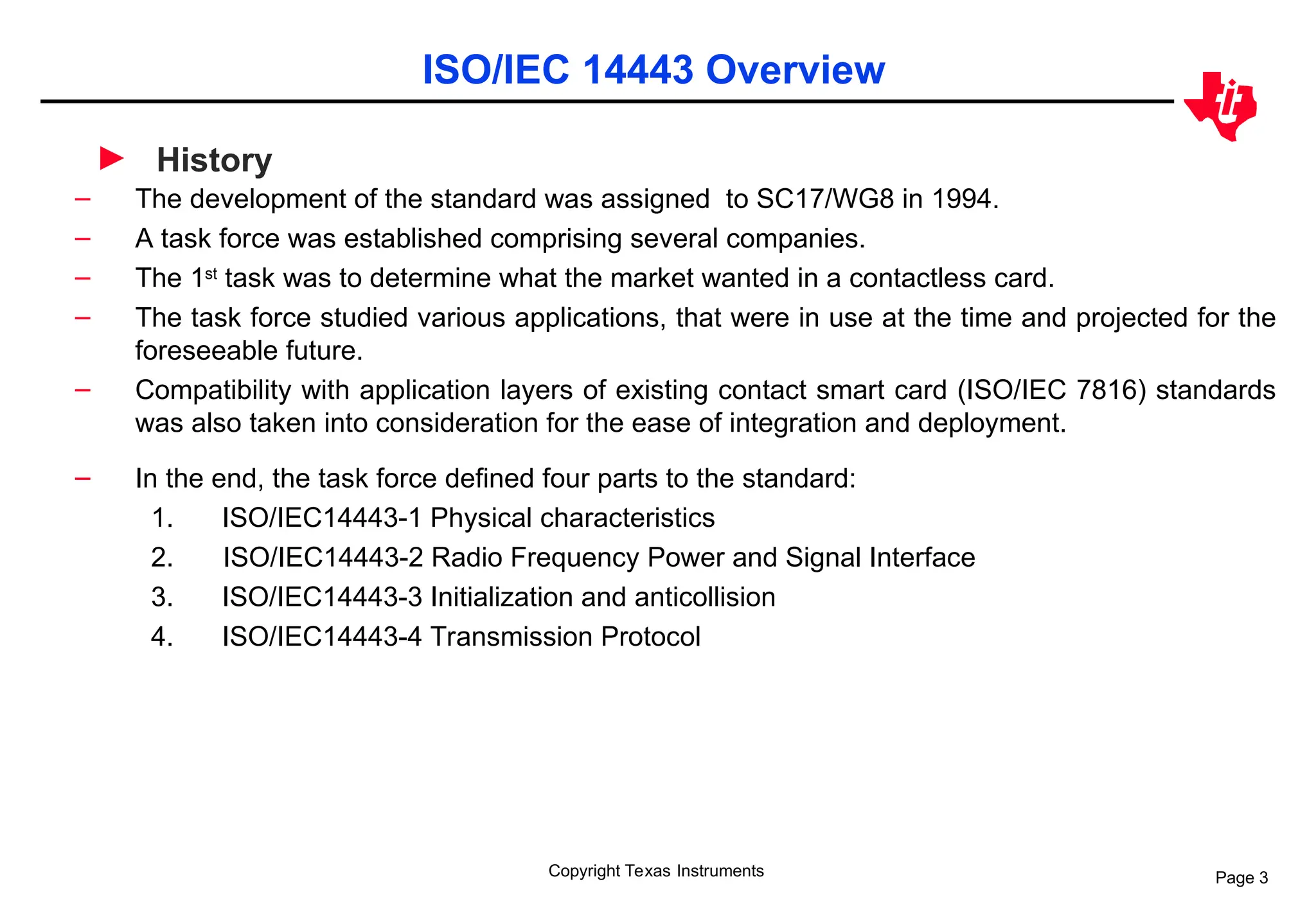 ISO14443 Overview-v5.ppt (development presentation) | PPT