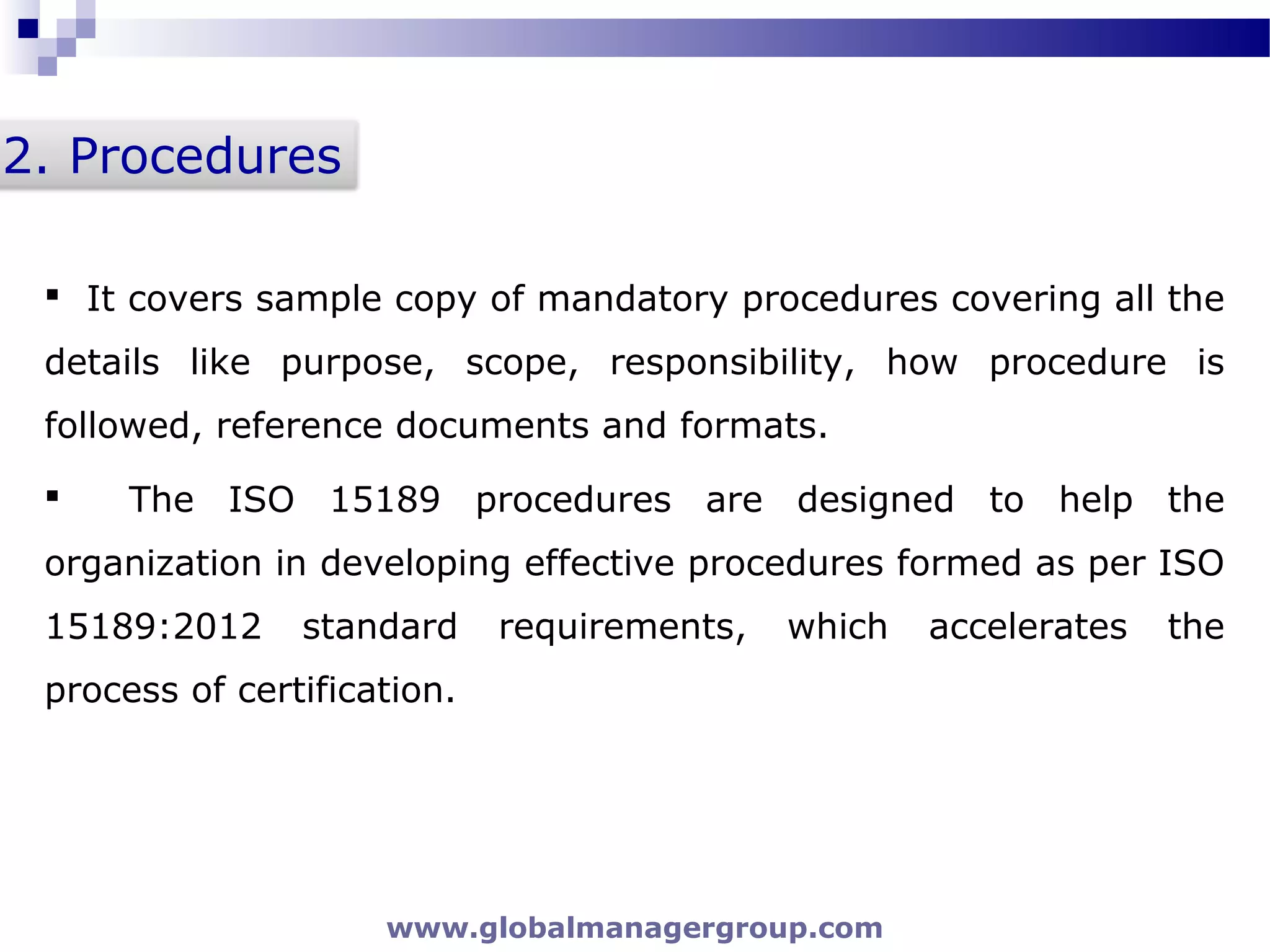 Presentation on ISO 15189 documentation | PPT