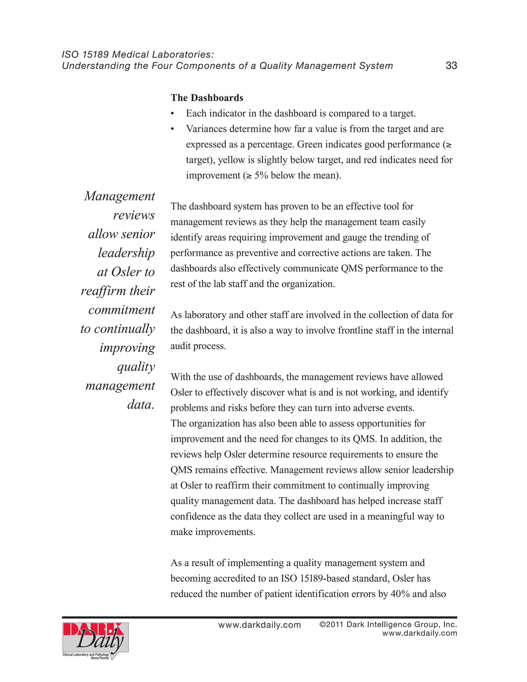 Iso 15189 medical laboratories understanding the four components of a ...