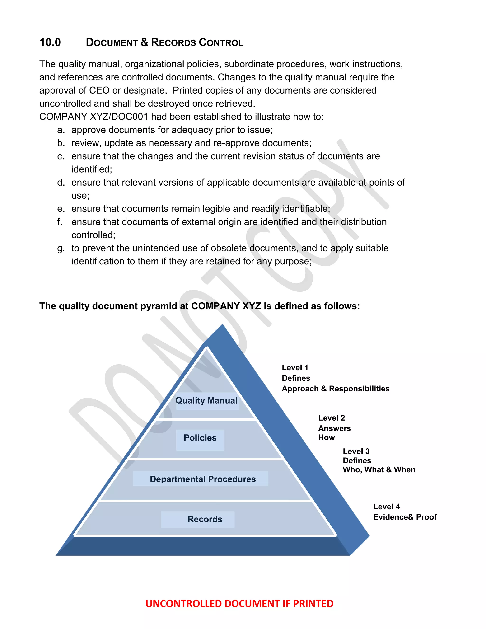 ISO 15189:2007 Quality Manual | PDF