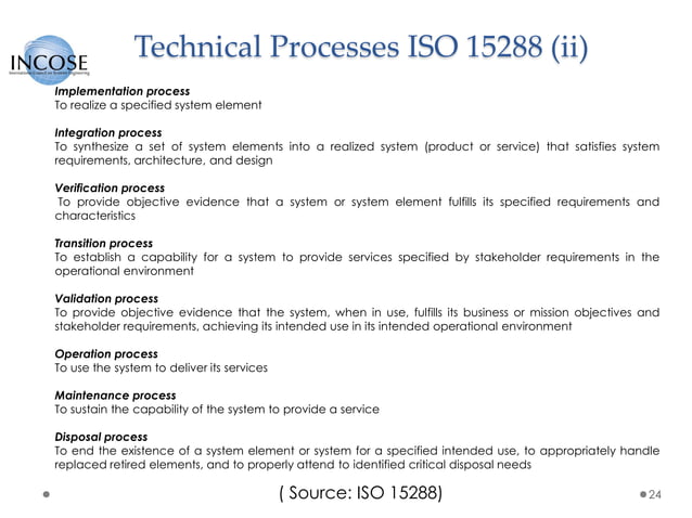 ISO 15288 Systems Engineering - Application to Air Force | PDF ...