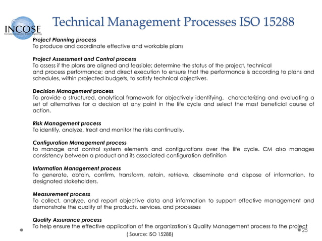 ISO 15288 Systems Engineering - Application to Air Force | PDF ...