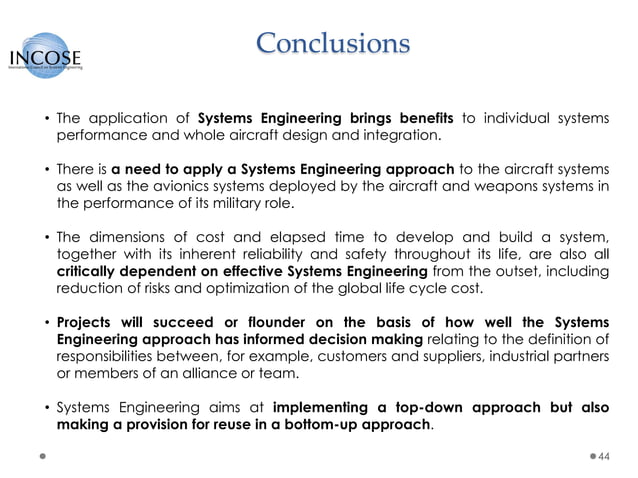 ISO 15288 Systems Engineering - Application to Air Force | PDF ...