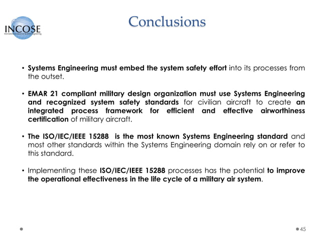 ISO 15288 Systems Engineering - Application to Air Force | PDF | Operating Systems | Computer ...