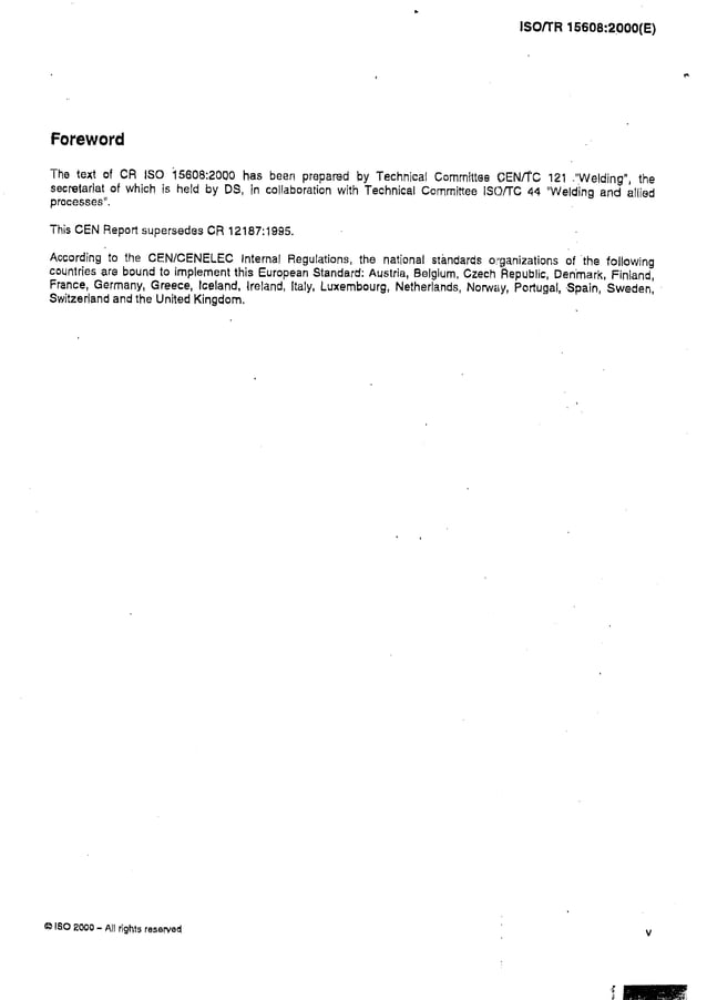 Iso 15608 2000-welding._guidelines_for_a_metallic_material_grouping_system | PDF | Chemistry ...