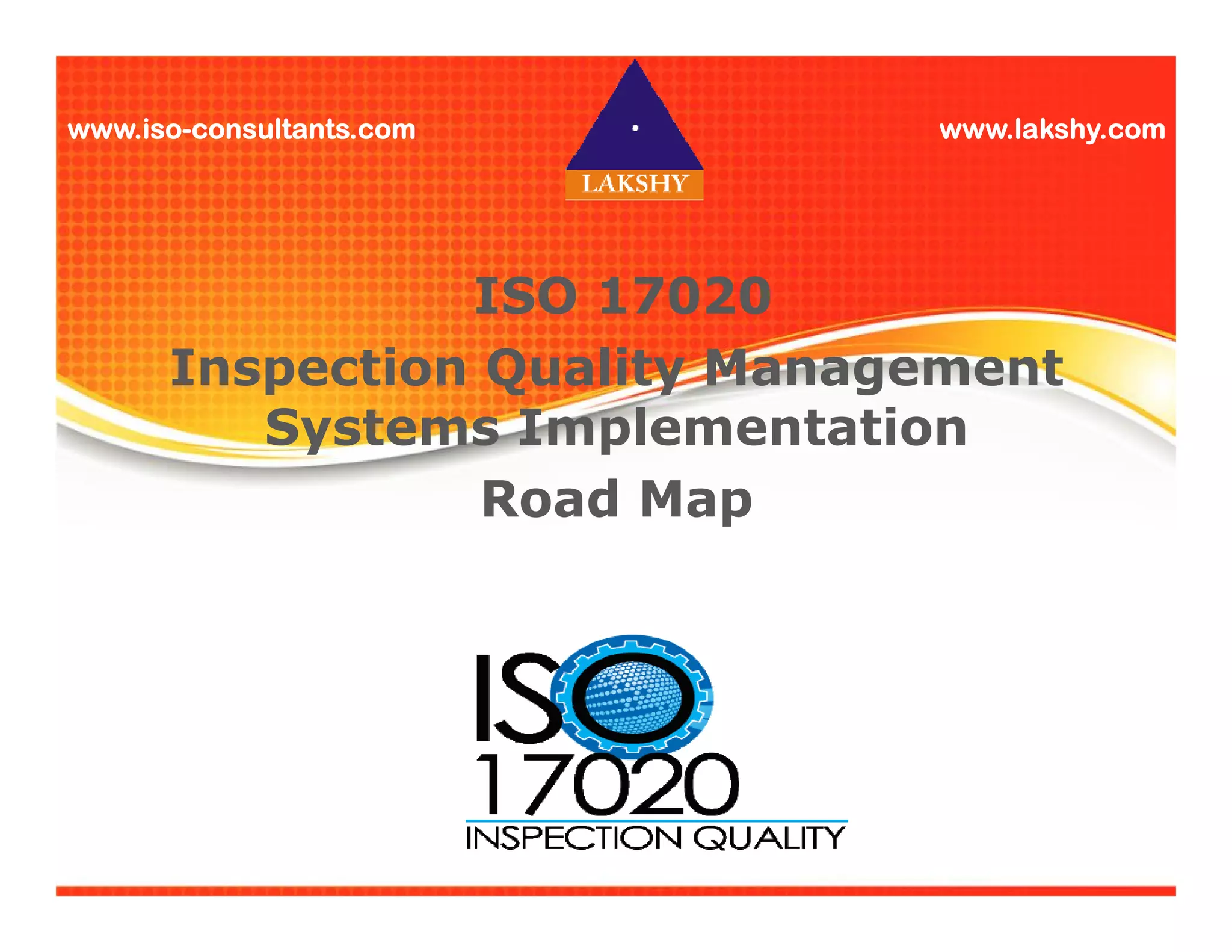 Iso 17020 iqms implementation steps lakshy rev00-240914 | PDF