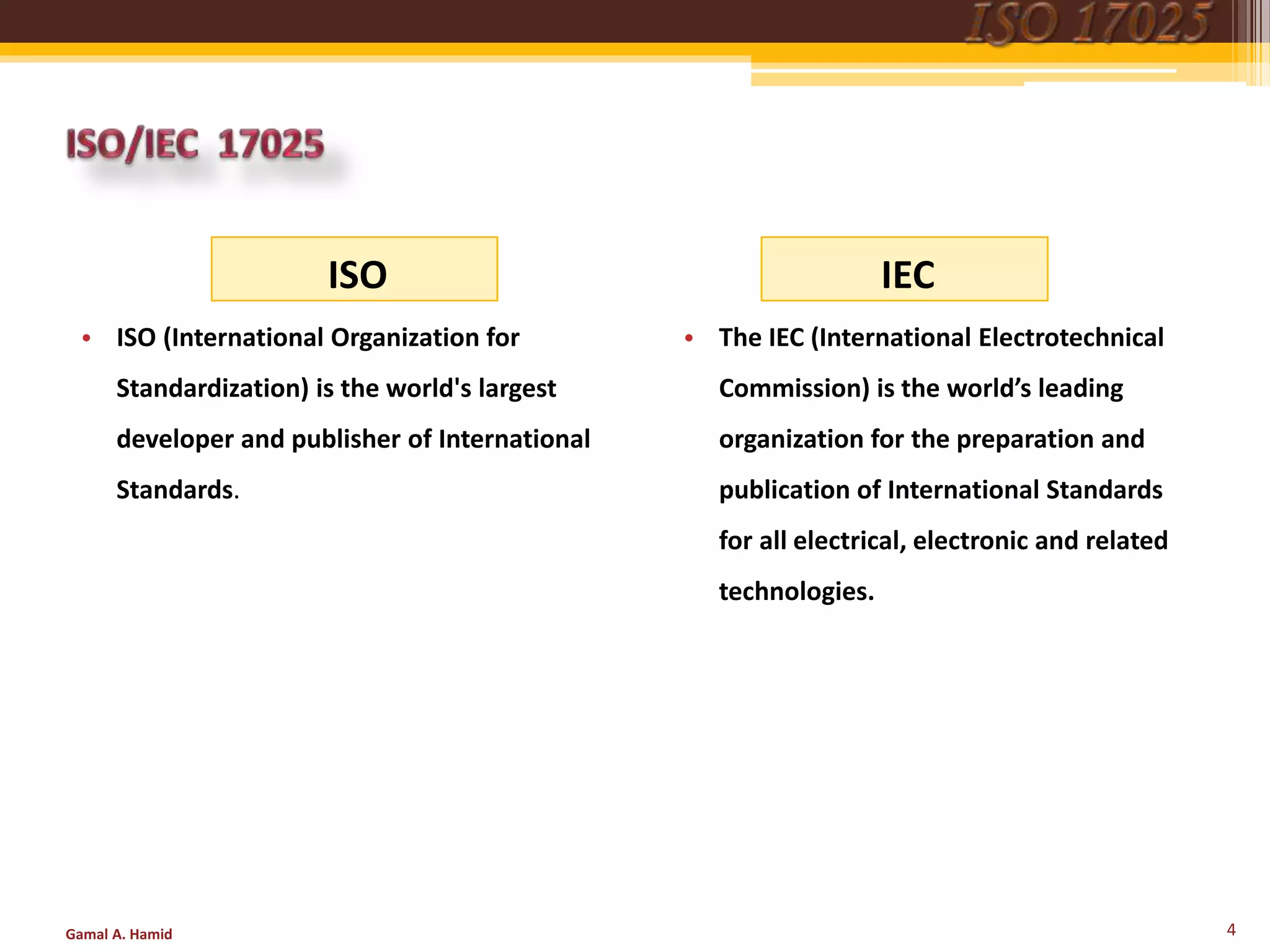 ISO / IEC 17025 | PPTX | Business | Business and Finance