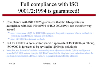 iso 17025 basics and methodology with details.ppt