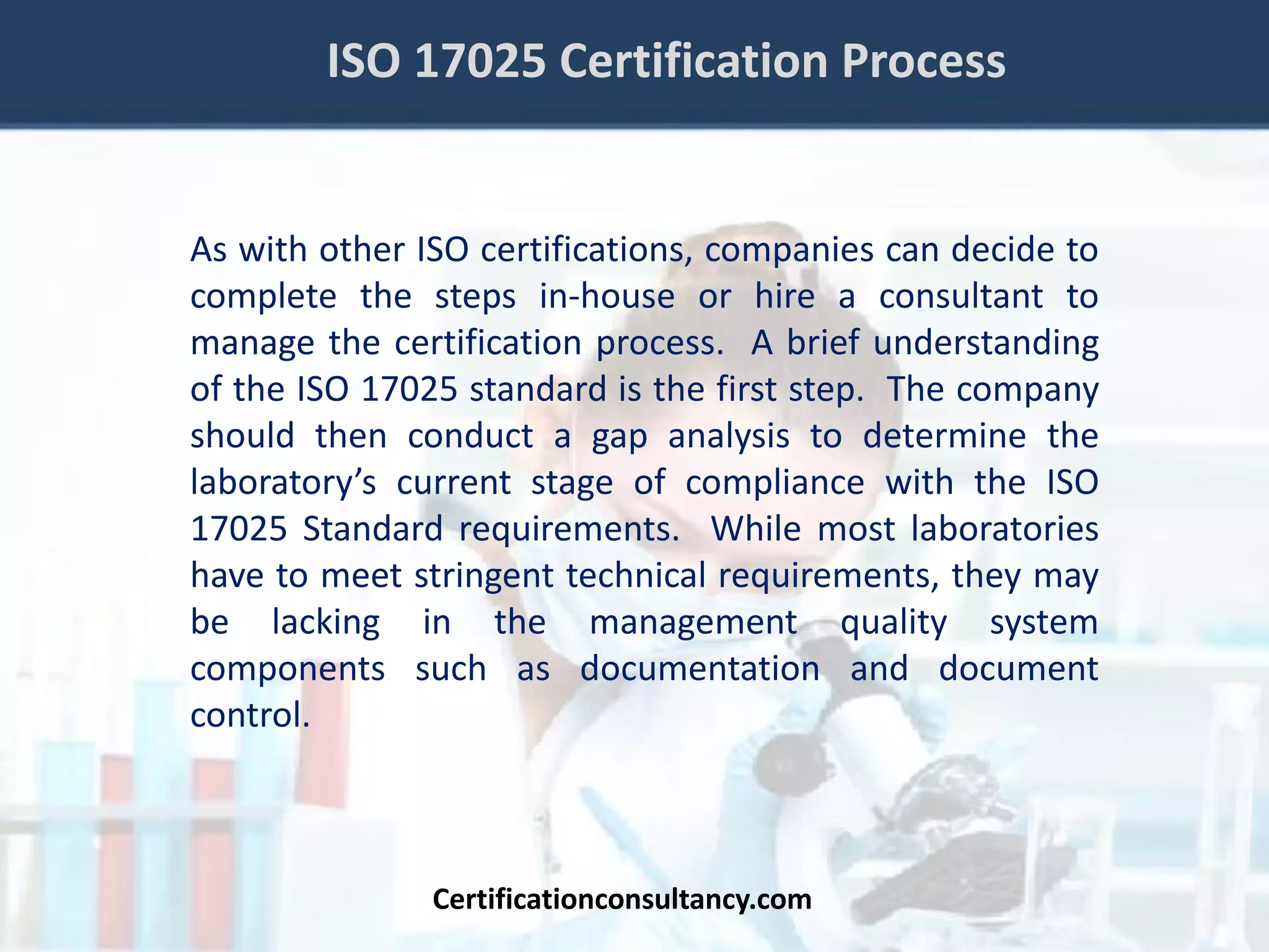 ISO 17025 Accreditation | PDF