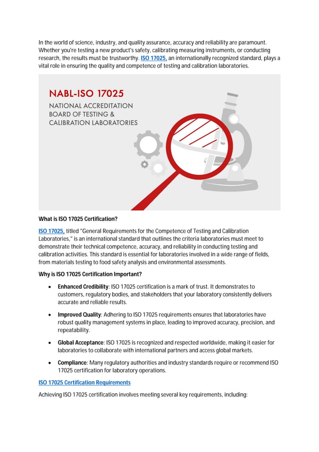 ISO 17025 Certification What It Is Why It Matters and How to Get It.pdf ...