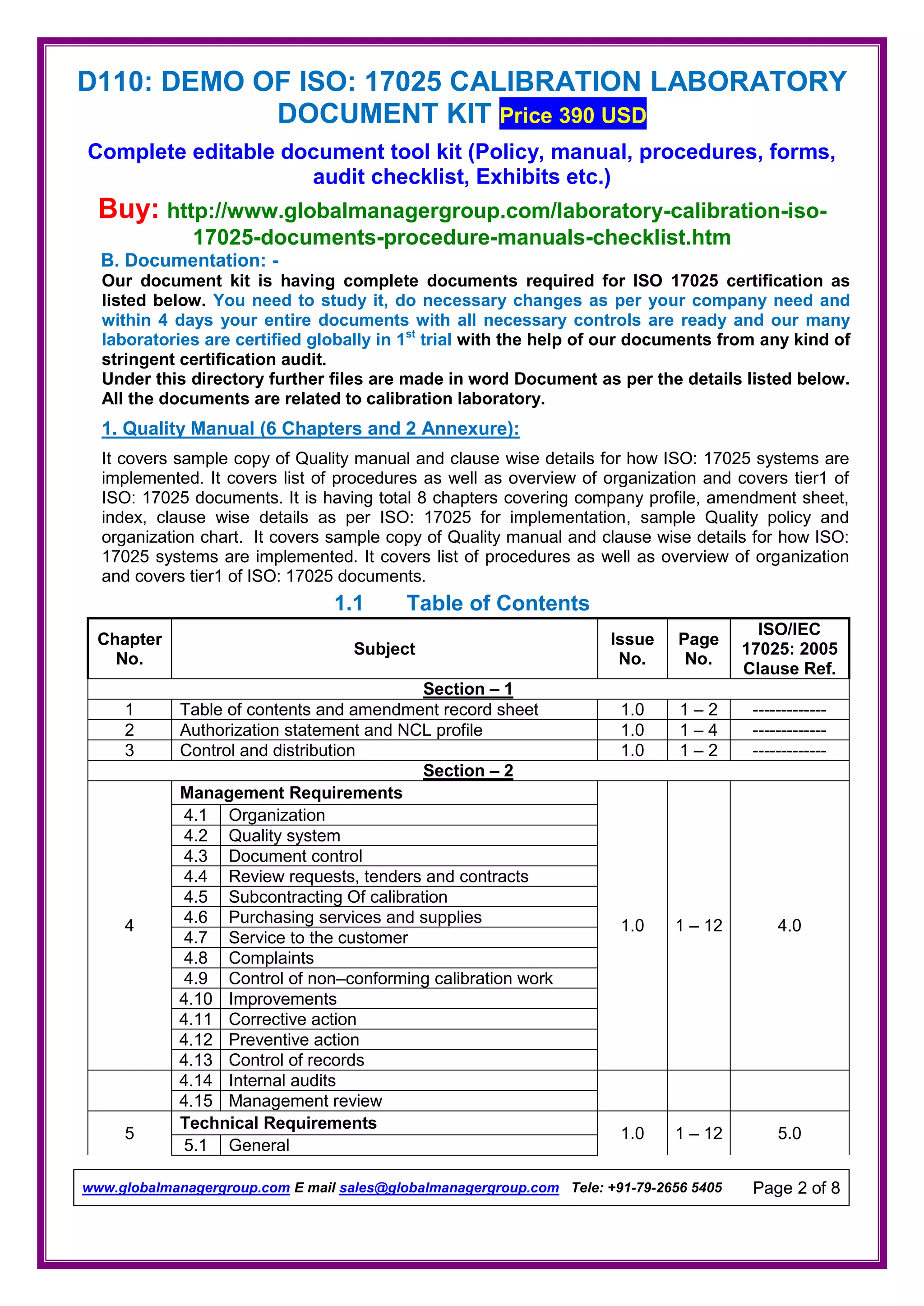 Iso 17025 laboratory_documents | PDF | Business Accounting & Finance ...