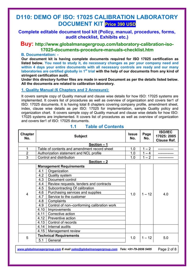 Iso 17025 laboratory_documents | PDF | Business Accounting & Finance ...