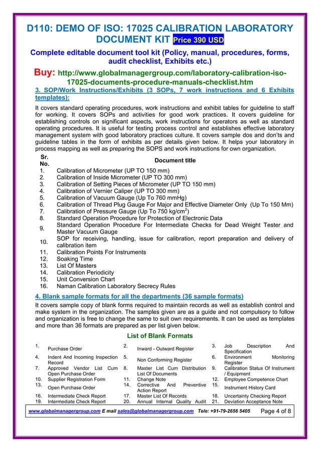 Iso 17025 laboratory_documents | PDF | Business Accounting & Finance ...