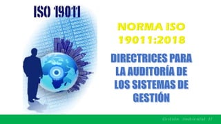 ISO 19001 AUDITORIA SGA | PDF