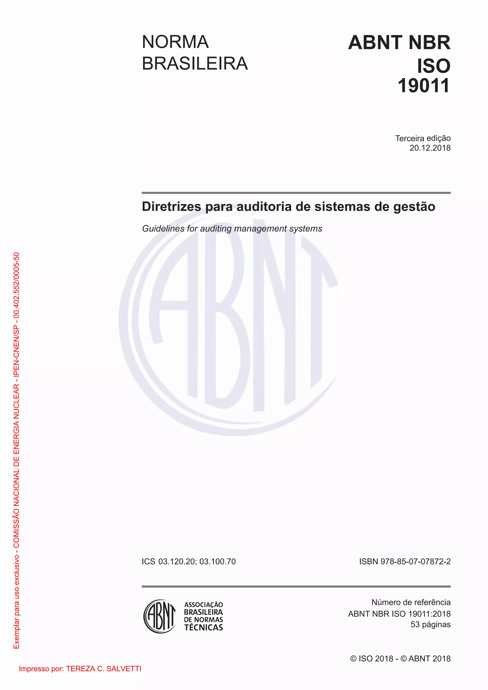 Iso 19011 2018 | PDF