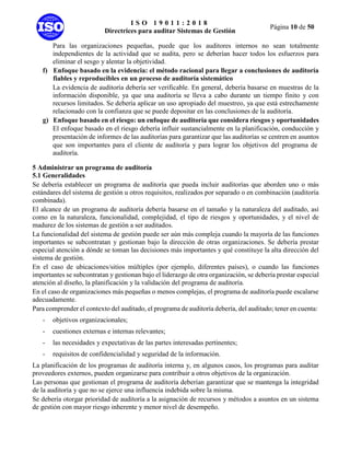 Iso 19011 2018_espanol | PDF