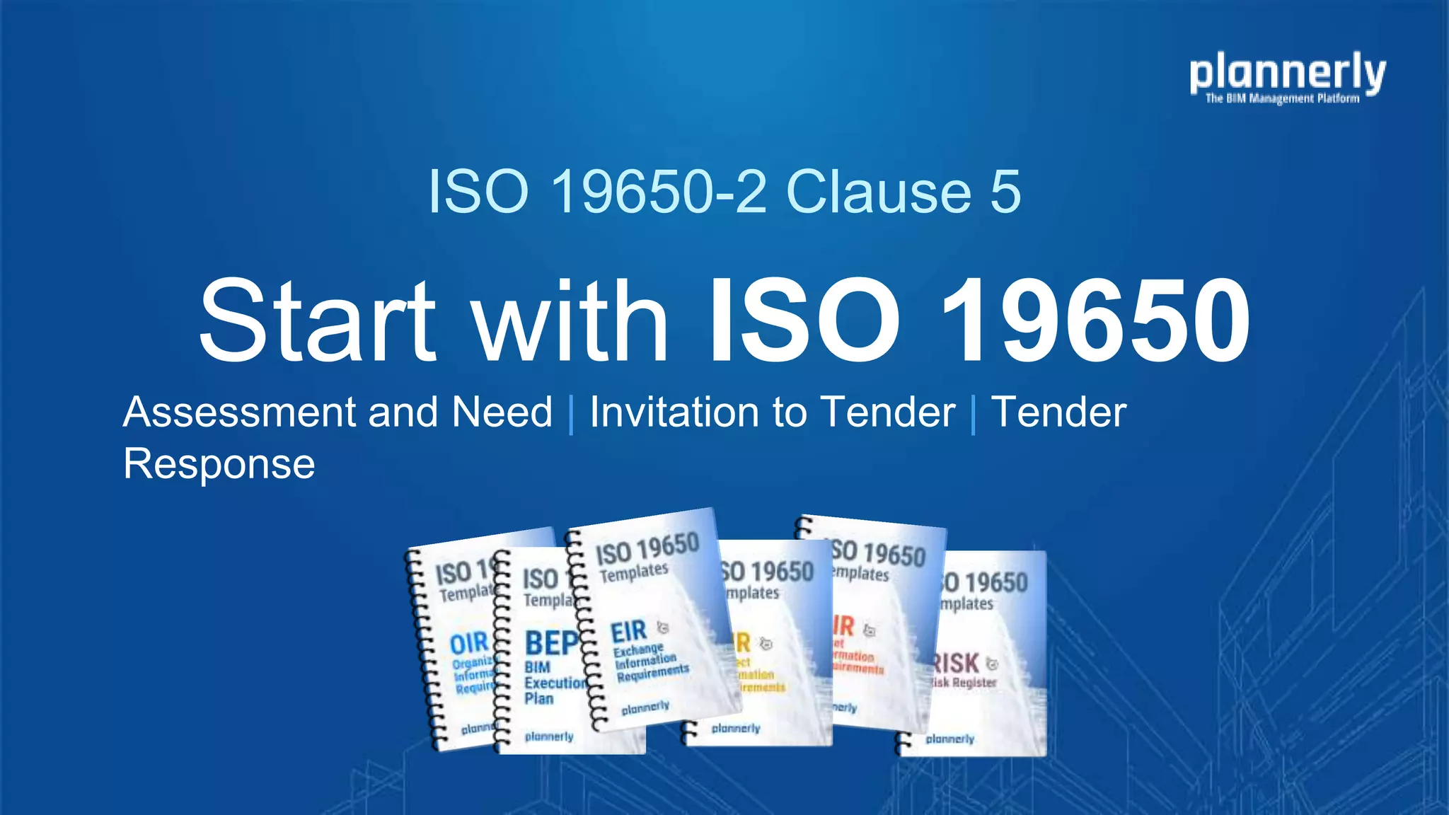 ISO 19650-2 - Invitation to Tender and Tender Response - How to start ...
