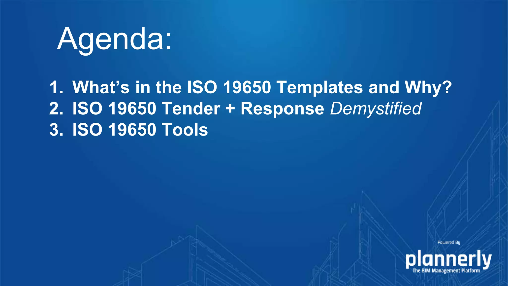 ISO 19650-2 - Invitation to Tender and Tender Response - How to start ...
