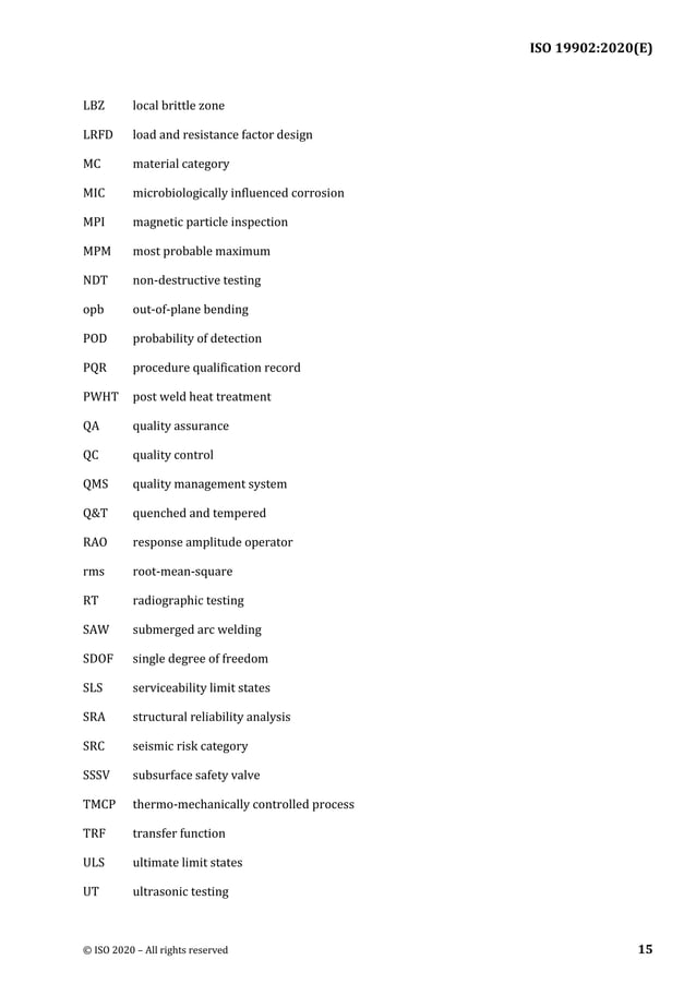 ISO 19902-2020.pdf petroleo y gas natural | PDF | Desktop Publishing ...