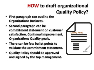 Quality Policy | PPTX