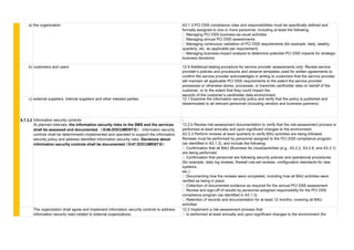 ISO20000-1 mapping to PCI 【Continuous Study】 | PPT