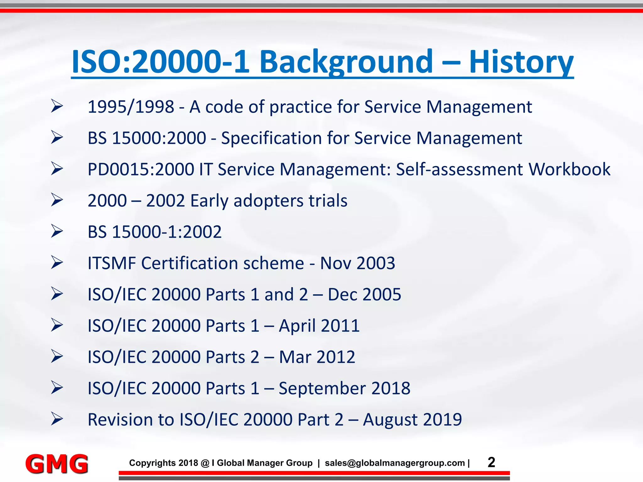 ISO 20000-1:2018 Awareness and Auditor Training PPT Presentation kit ...
