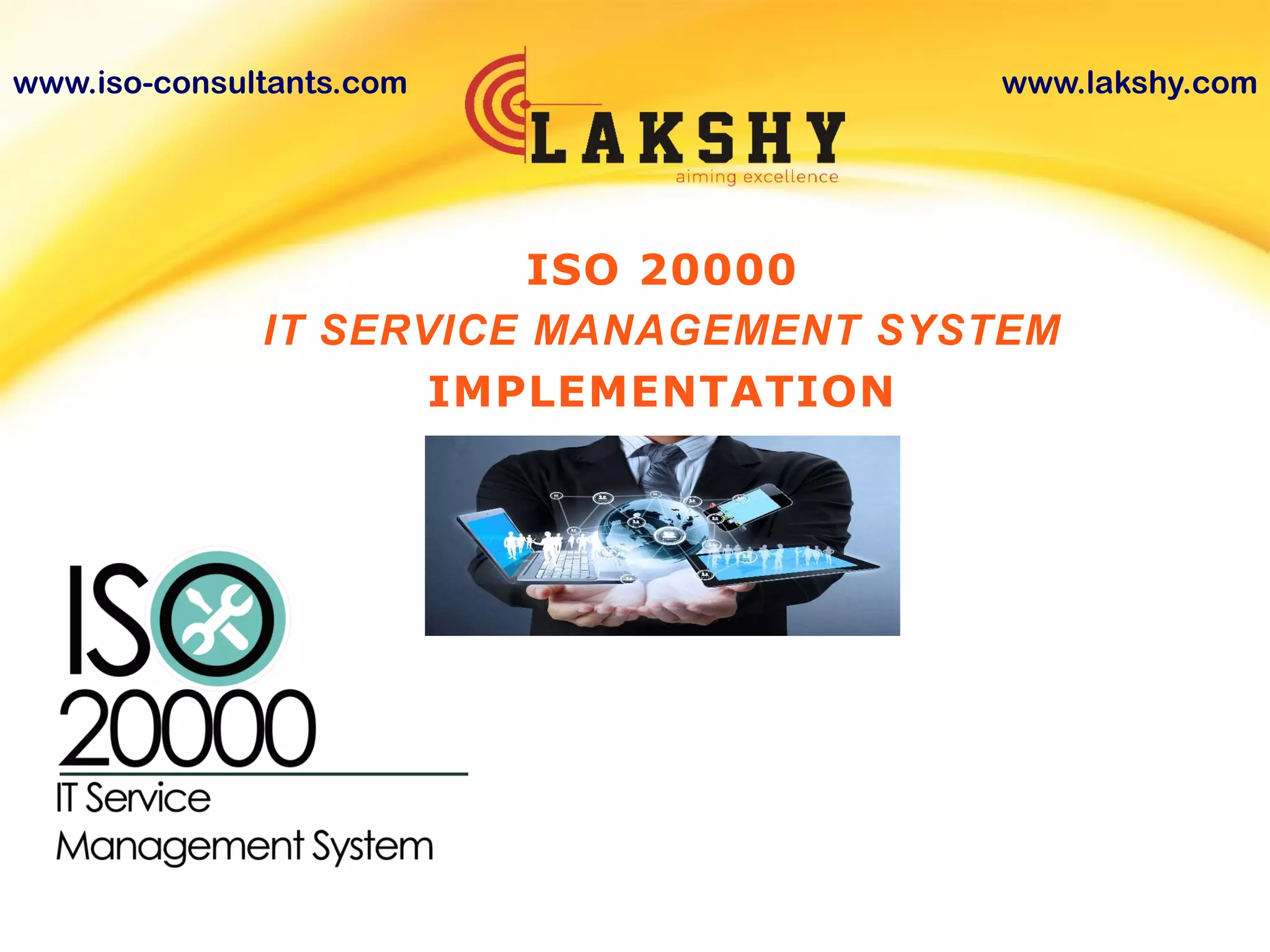 Iso 20000 itsms implementation steps-lakshy | PDF