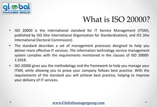 How to fulfil requirements of ISO 20000:2018 Documents? | PPTX