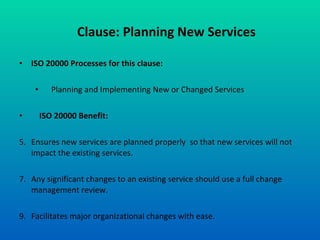 Iso 20000 standard implementation | PPT
