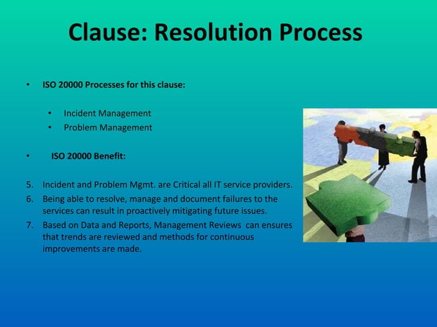 Iso 20000 standard implementation | PPT