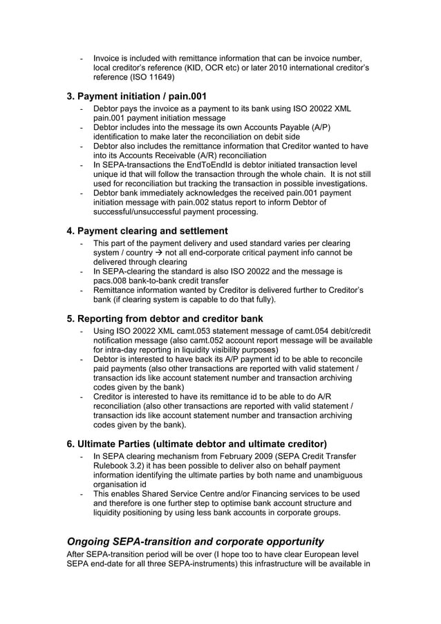 Iso20022 Straight through Processing | PDF