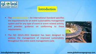 Detailed Outline of ISO 20121 Documents with Awareness Training Kit | PDF