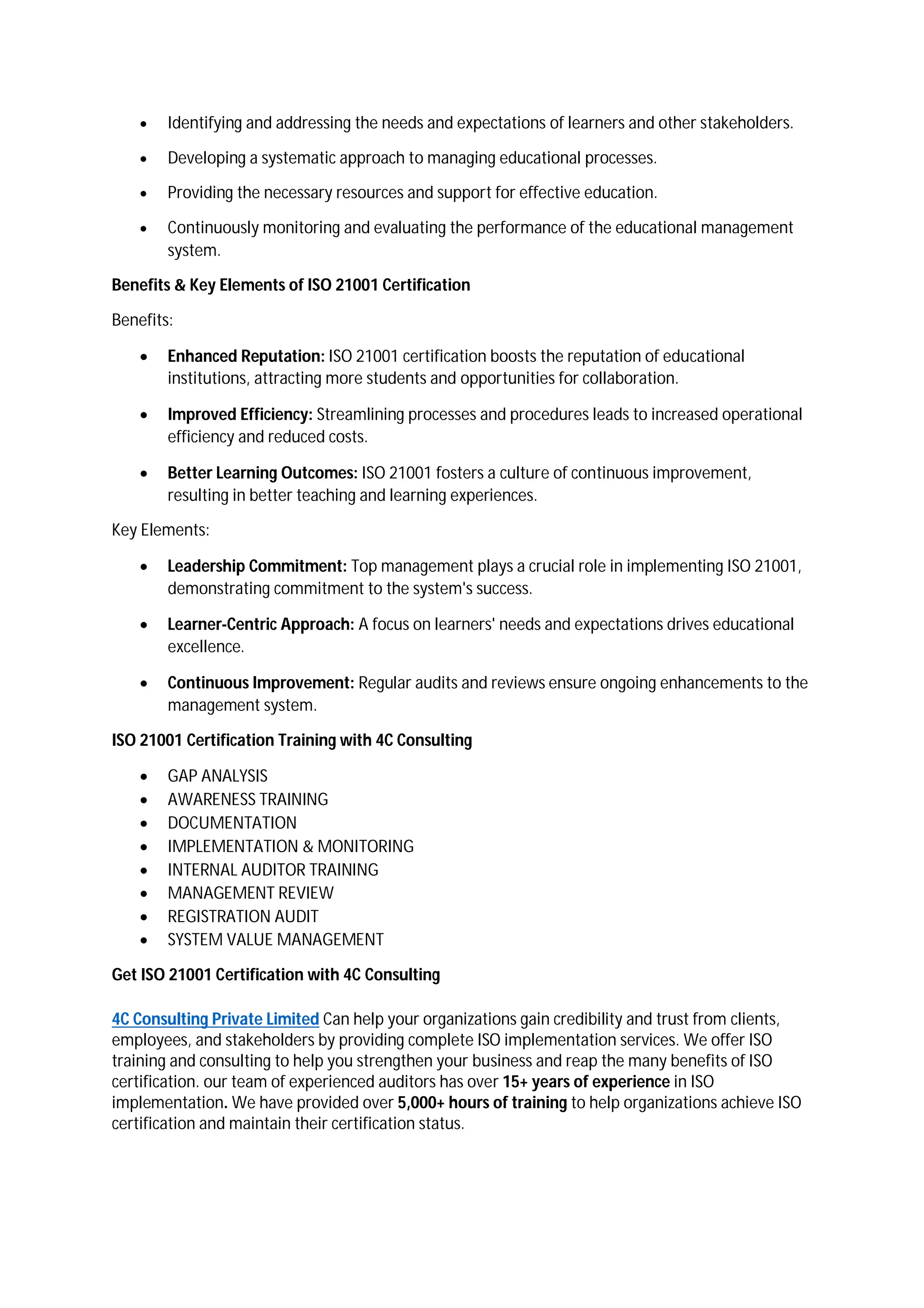 ISO 21001 Certification Everything You Need to Know.pdf