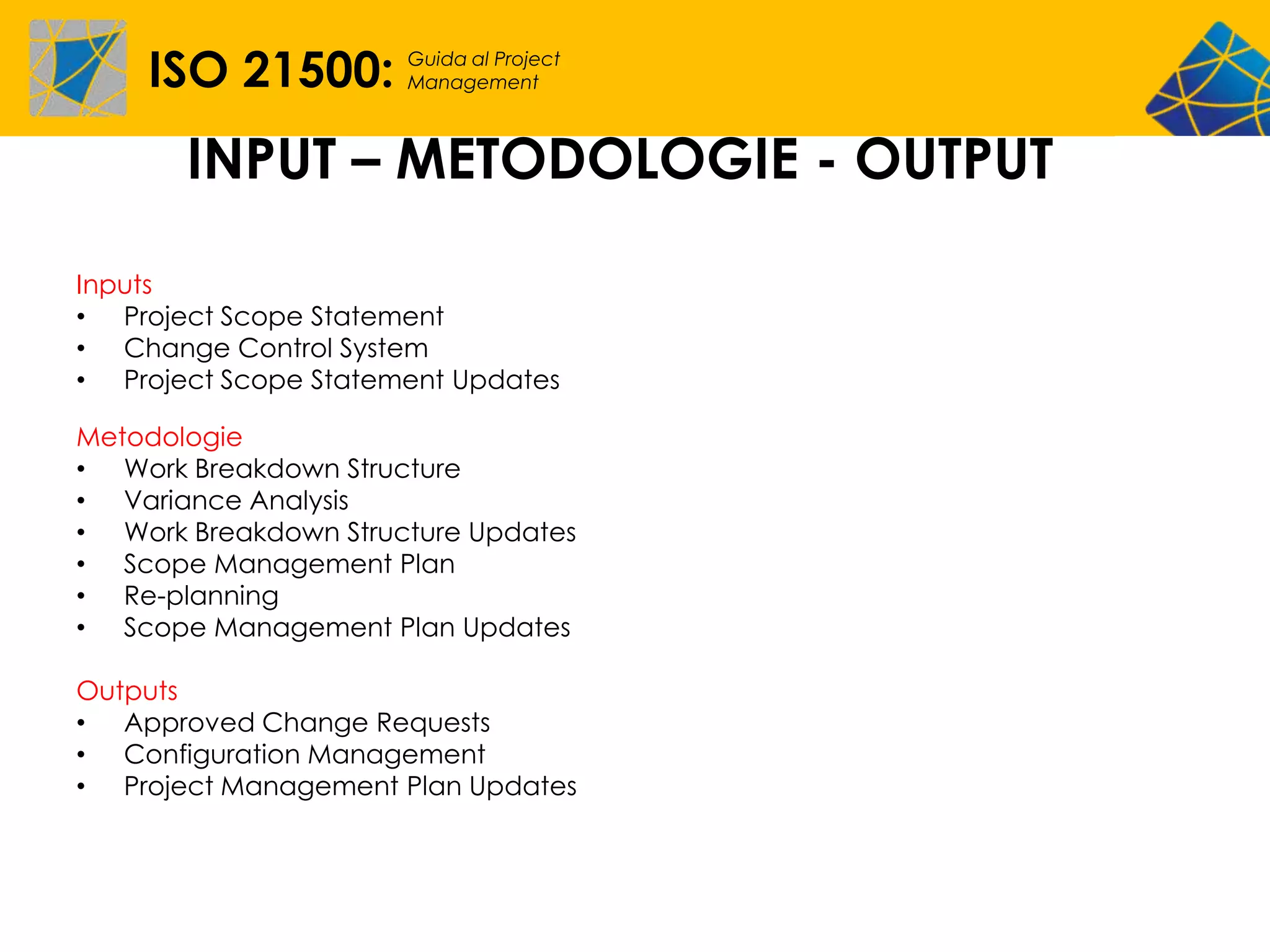 Iso 21500 project management | PPTX