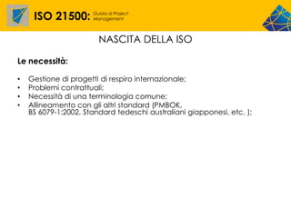 Iso 21500 project management | PPTX